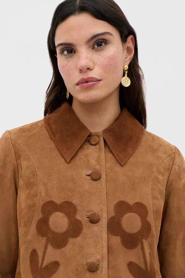 Rixo Dionne Retro Daisy Jacket