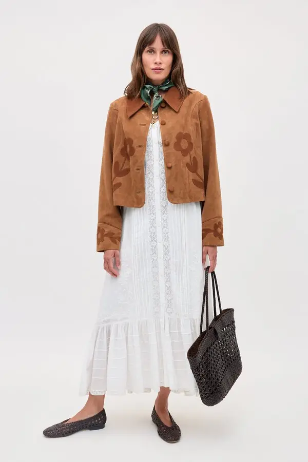 Rixo Dionne Retro Daisy Jacket