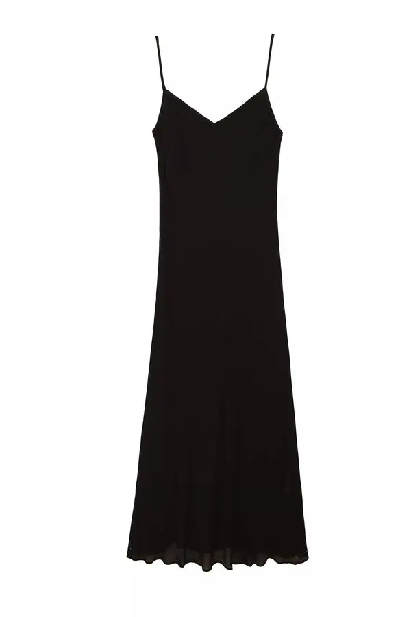 Rixo Midi Slip Slip Dress Petite - Black