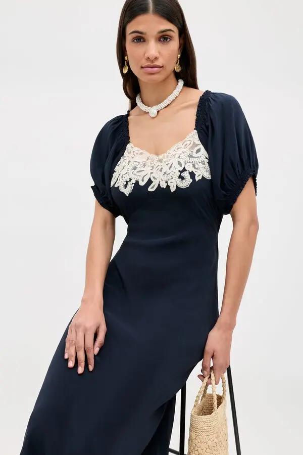 Rixo Ilaria Deep Regular - Navy