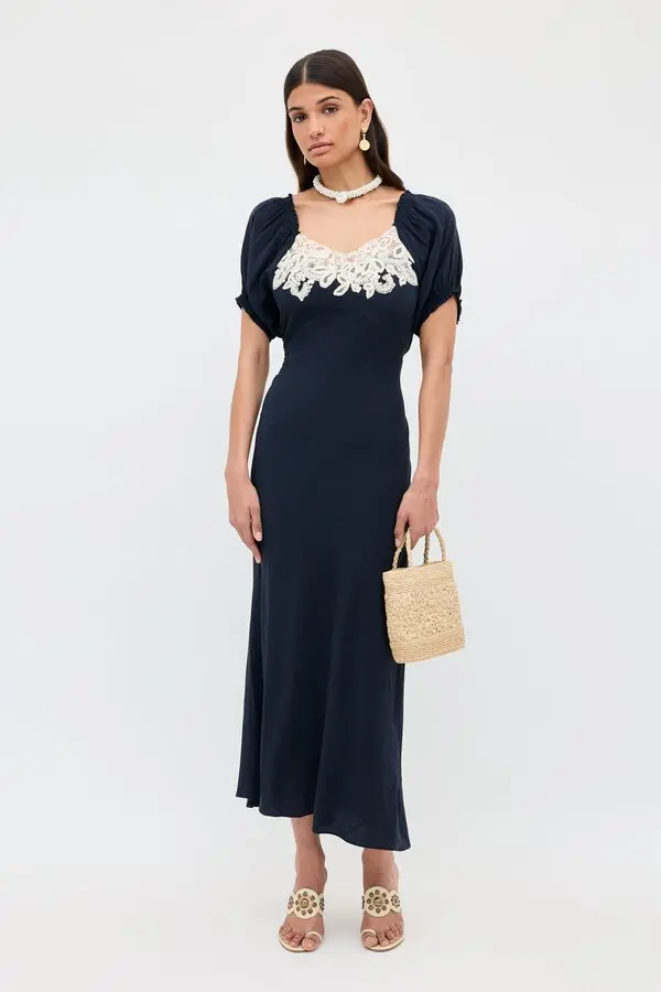 Rixo Ilaria Deep Regular - Navy