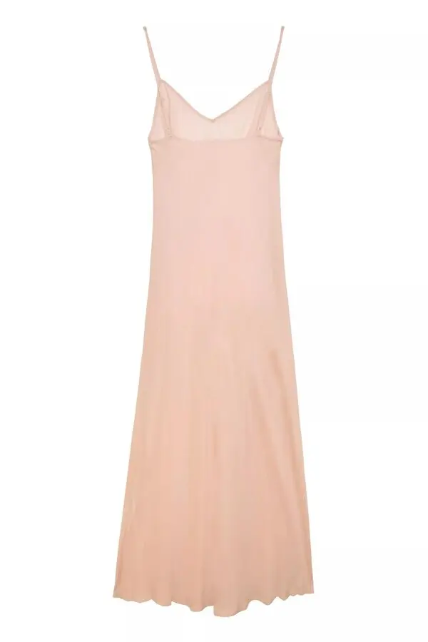 Rixo Midi Slip Shell Slip Dress Petite