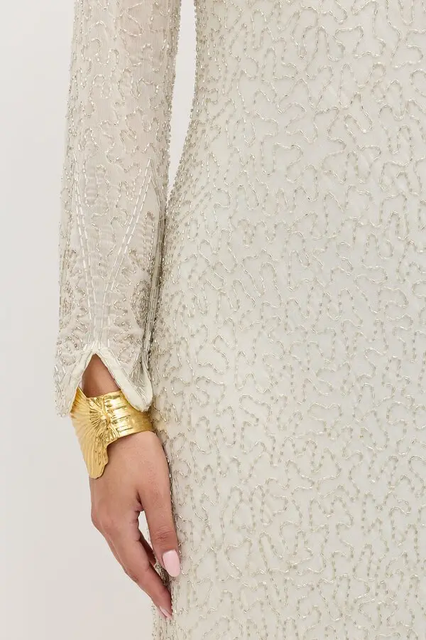 Rixo Alondra Florence Embellishment Pearl