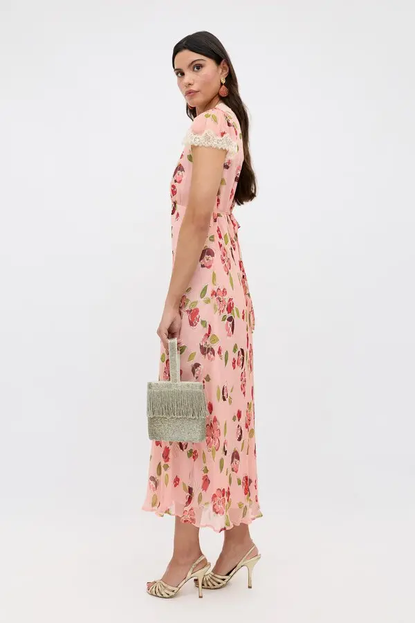 Rixo Clarice Kimmie Floral Dress
