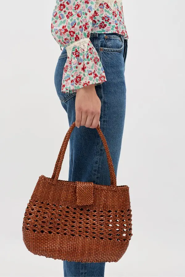 Rixo Niamh Tan Regular Bag - Brown