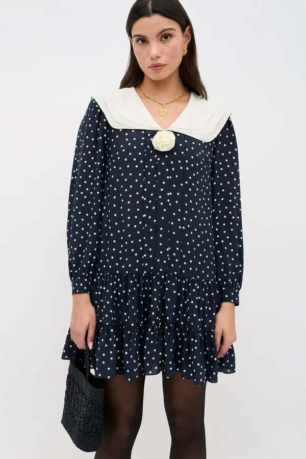 Rixo Valetta Layla Dot Dress