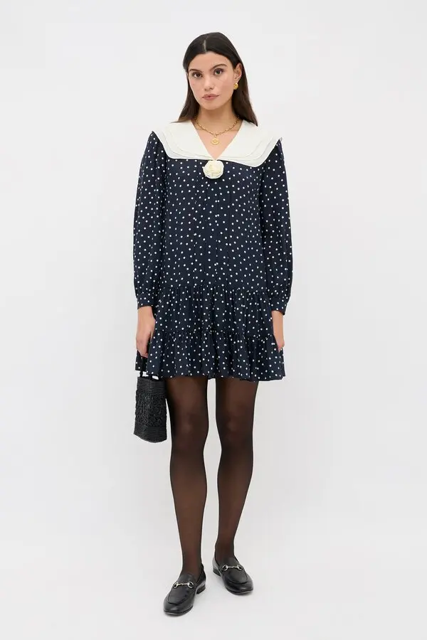 Rixo Valetta Layla Dot Dress