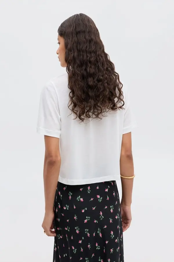 Rixo Ria Aries T-shirt - White