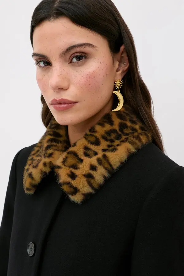 Rixo Leopard Print Jacket