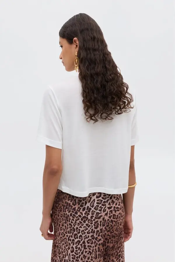 Rixo Ria Taurus T-shirt - White