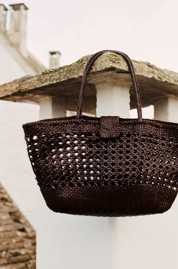 Rixo Lucine Handheld Bag - Brown