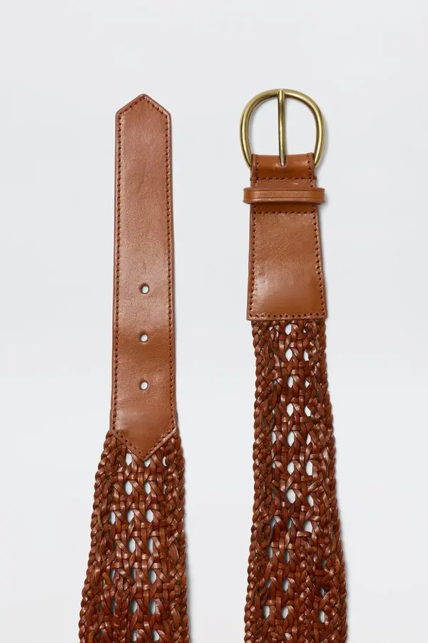 Rixo Roxella Leather Waist Belt