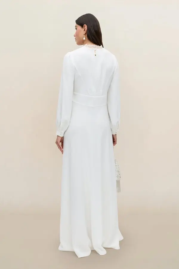 Rixo Emory Lace Gown - Ivory