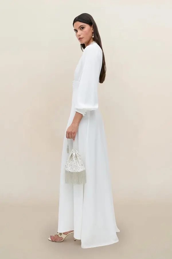 Rixo Emory Lace Gown - Ivory