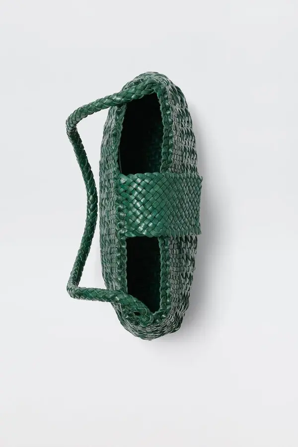 Rixo Amoria Woven Bag - Green