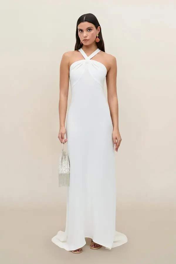 Rixo Giorgia Gown - Ivory