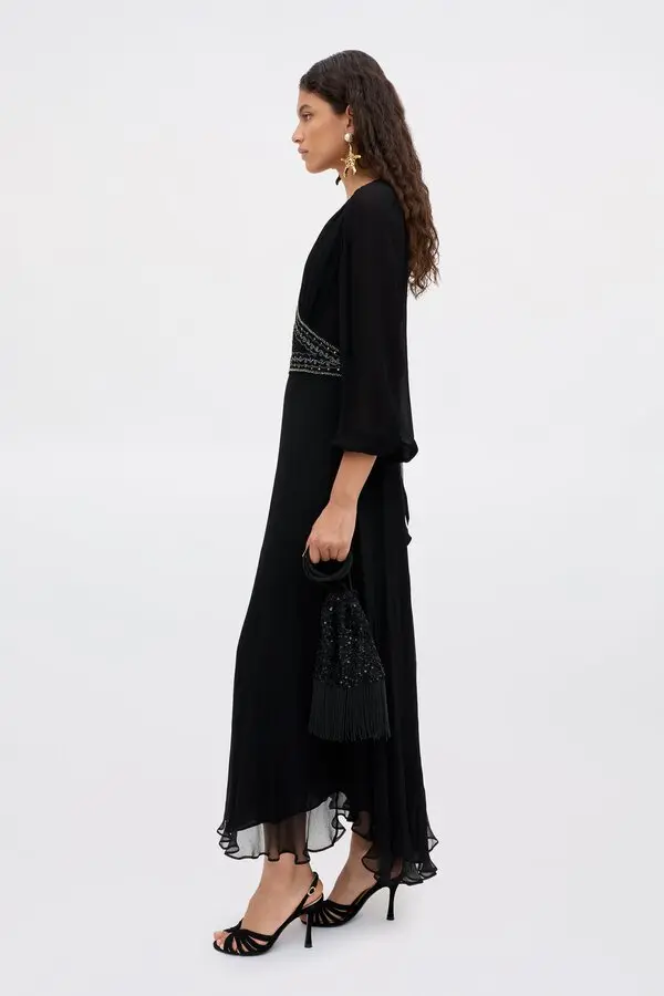Rixo Kaesha Diana Embellishment Gown
