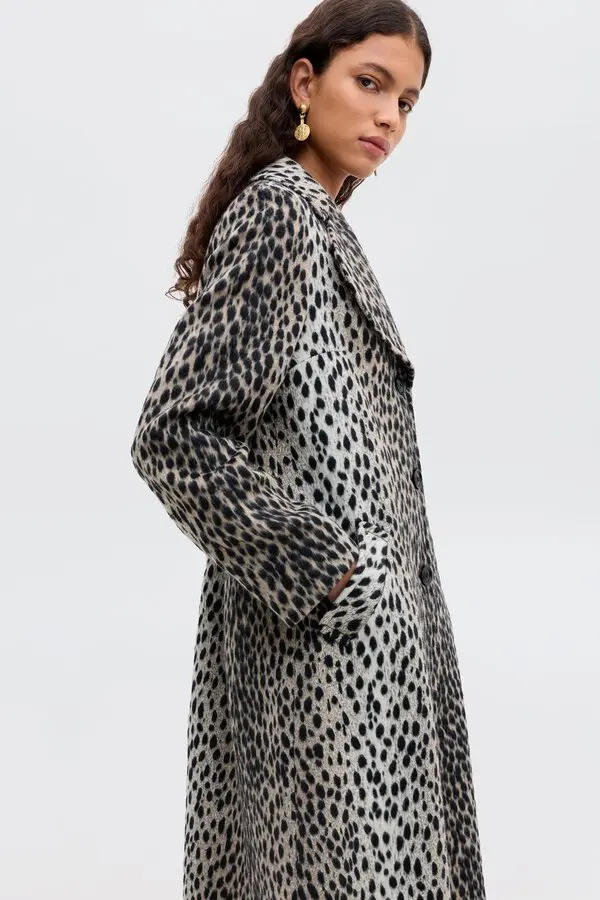Rixo Rosemary Antelope Spot Jacquard Outerwear