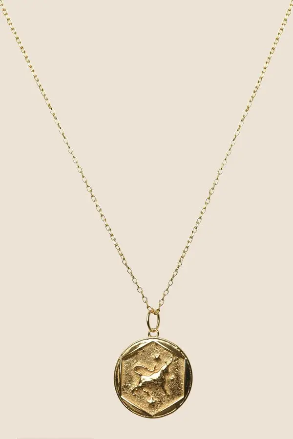 Rixo Zodiac Taurus Necklace