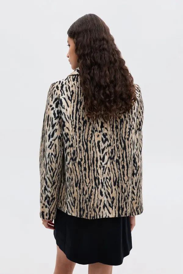 Rixo Tommie Bohemia Leopard Jacket