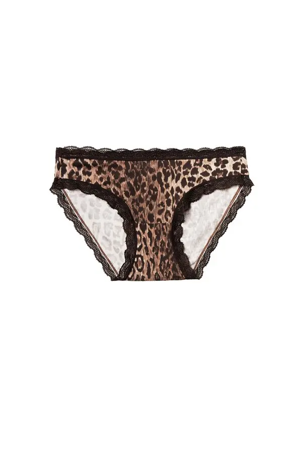 Rixo Leopard Print Knickers
