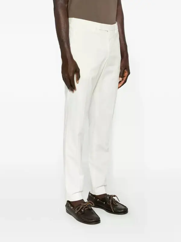 SLOWEAR Straight Trousers - White