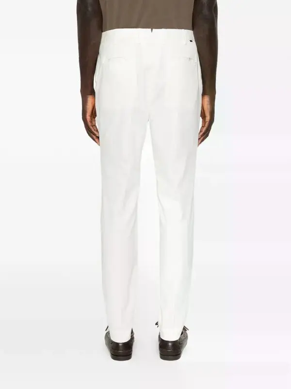 SLOWEAR Straight Trousers - White