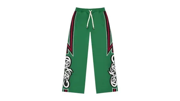 GODSPEED New Age Trackpants - Green/red