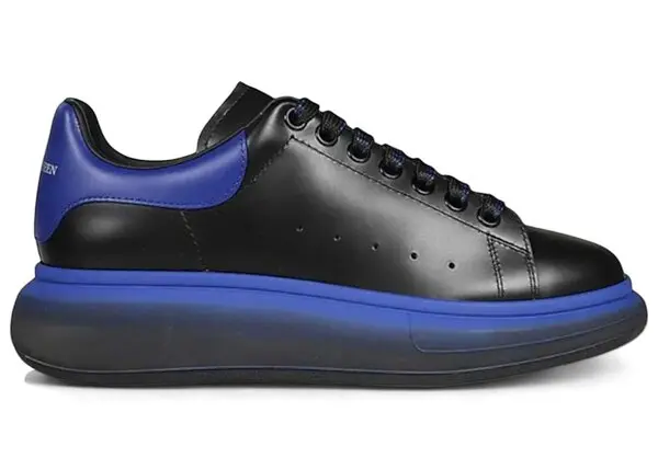 Alexander McQueen Oversized Ombrein - Black/blue