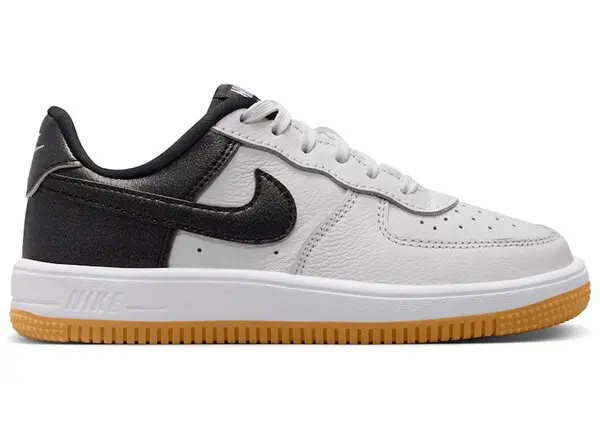 Nike Force 1 Low Lv8 5 Black - Summit White/metallic Silver