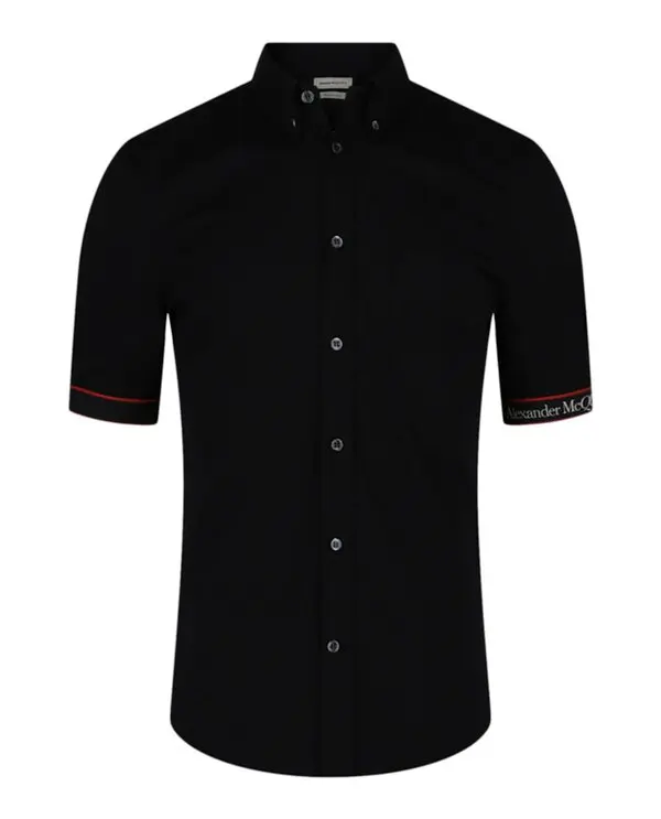 Alexander McQueen Selvedge Tape Buttonup Shirt - Black