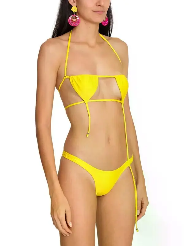 AMIR SLAMA Tie-fastening Cutout Bikini