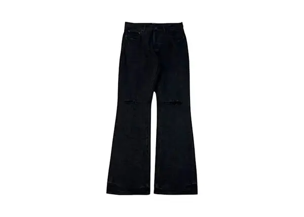 PURPLE BRAND Lancer Rip Denim Jean - Black