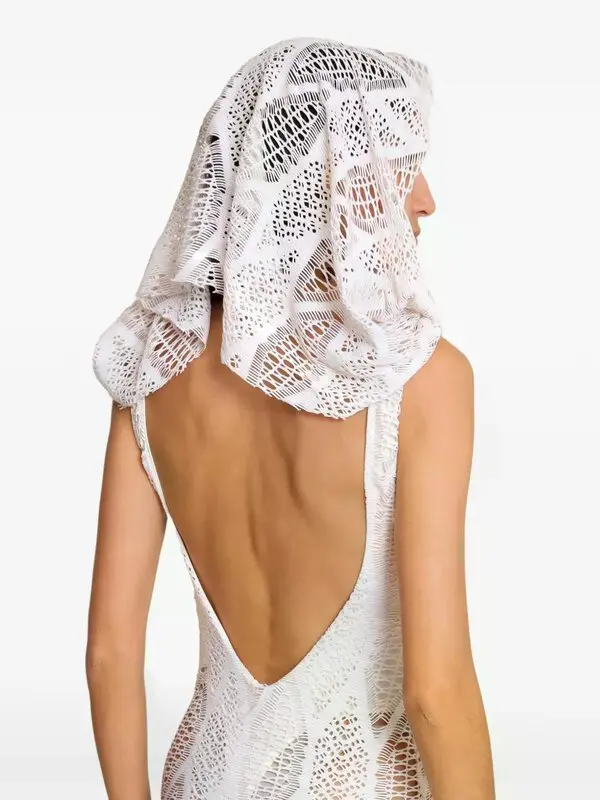 AMIR SLAMA Draped Maxi Dress