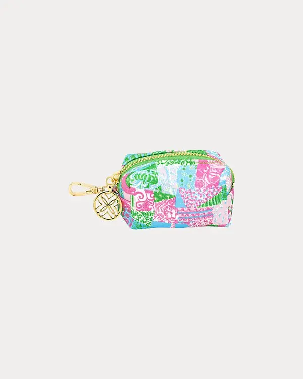 LILLY PULITZER Pet Waste Bag Holder - Multi Crazy Quilt