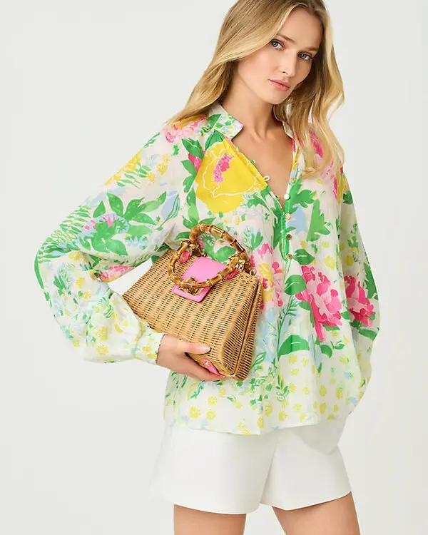LILLY PULITZER Renisha Long Sleeve Top