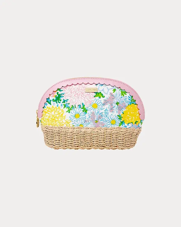LILLY PULITZER Canvas Travel Pouch - Multi Lilly Garden Home