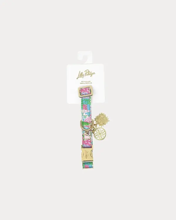 LILLY PULITZER Small/medium Pet Collar