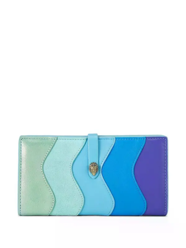 Kurt Geiger Kensington Colour-block Wallet - Blue
