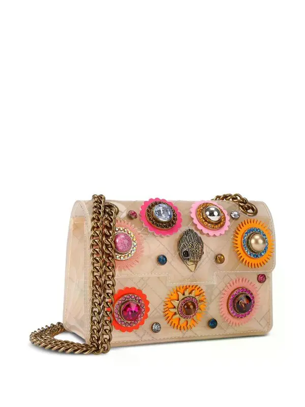 Kurt Geiger Mini Kensington Octavia Shoulder Bag - Neutrals