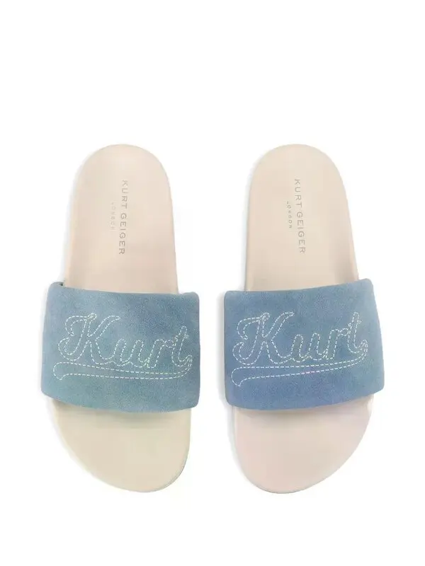 Kurt Geiger Suede Sliders