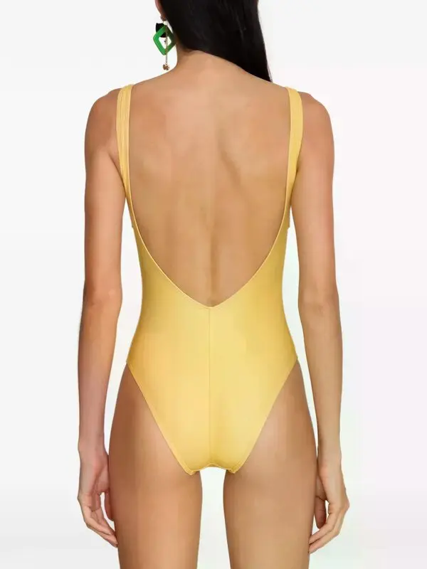 AMIR SLAMA Printed One-piece Swimsuit
