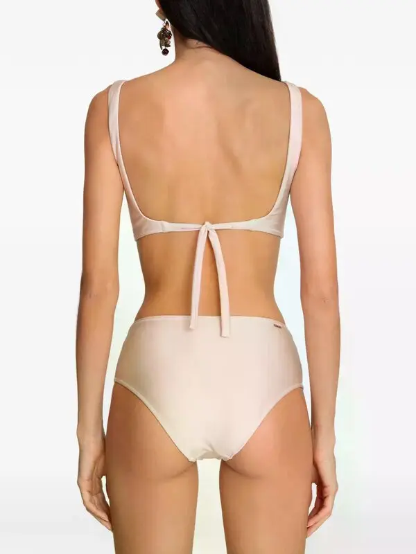 AMIR SLAMA Buckle Detail Bikini