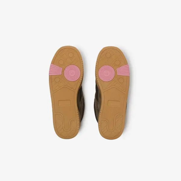 Burberry Suede And Mesh Arc Sneakers