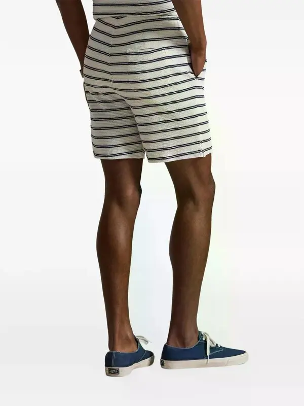 Polo Ralph Lauren Striped-pattern Drawstring Shorts