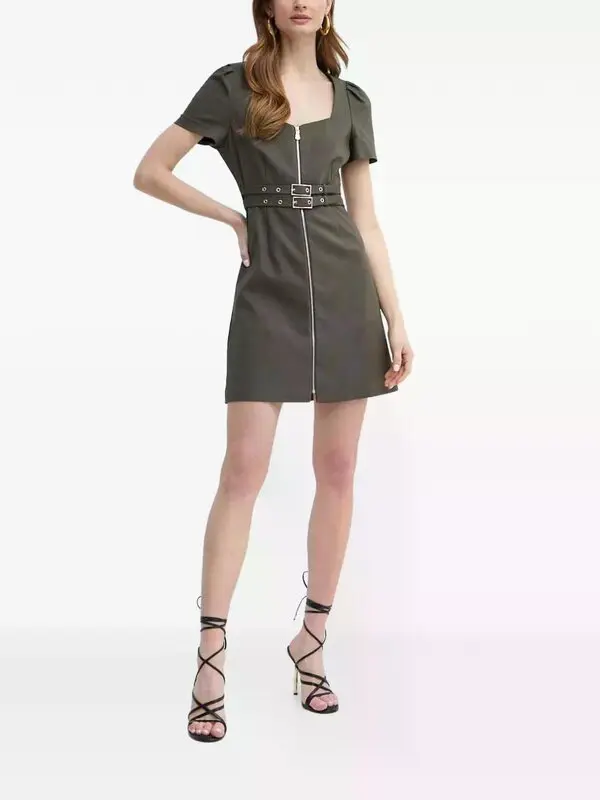 MORGAN Belted Mini Dress