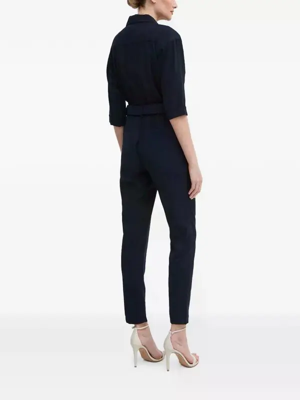 MORGAN Double-breasted Belted Jumpsuit