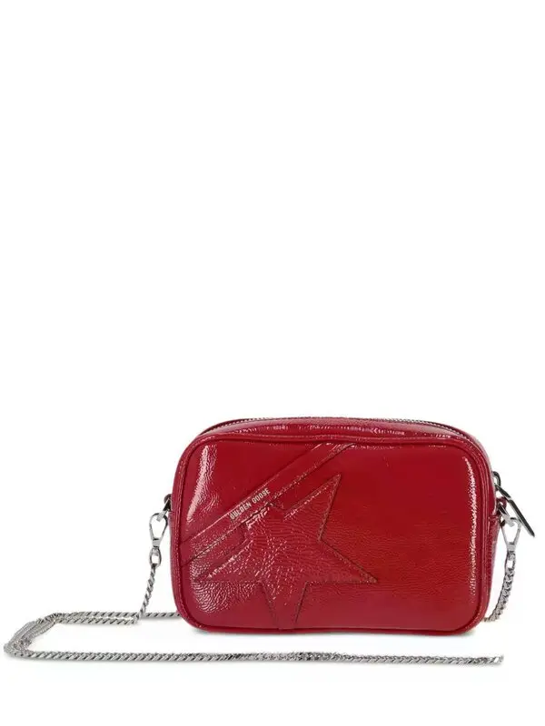 GOLDEN GOOSE Mini Star Crossbody Bag - Red