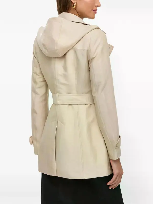 MORGAN Belted Hooded Coat