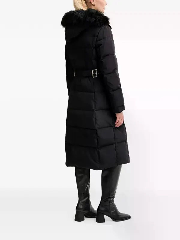MORGAN Quilted Hooded Coat